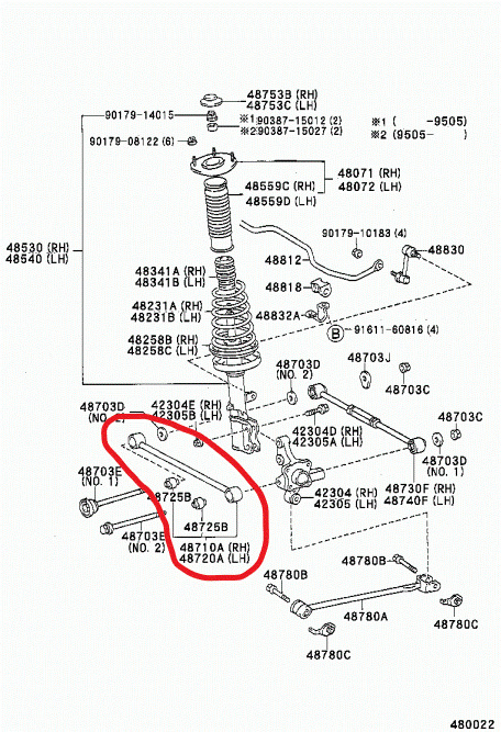 #12 — Сайленты задних рычагов (финал) — Toyota Celica (200), 2 л, 1997 ...