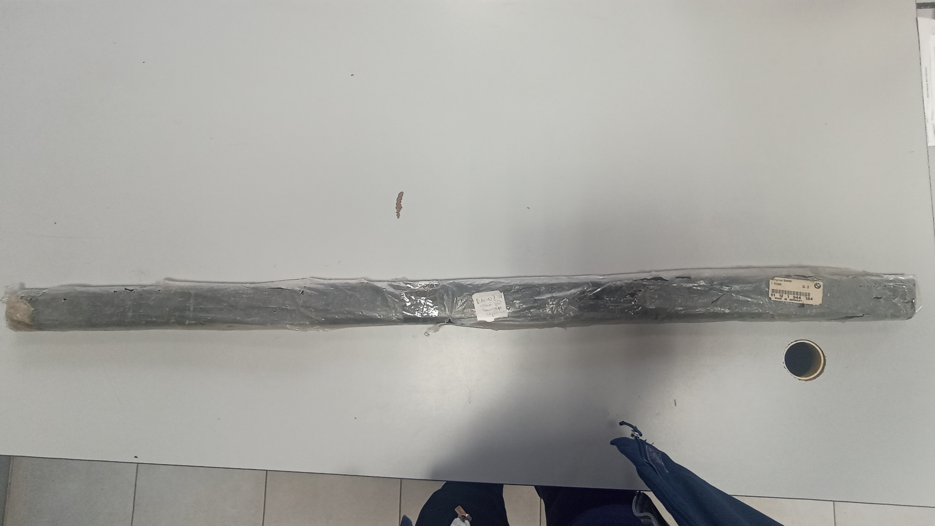 Оригинальный задний молдинг и молдинги на низ крыла — BMW 5 series (E34 ...