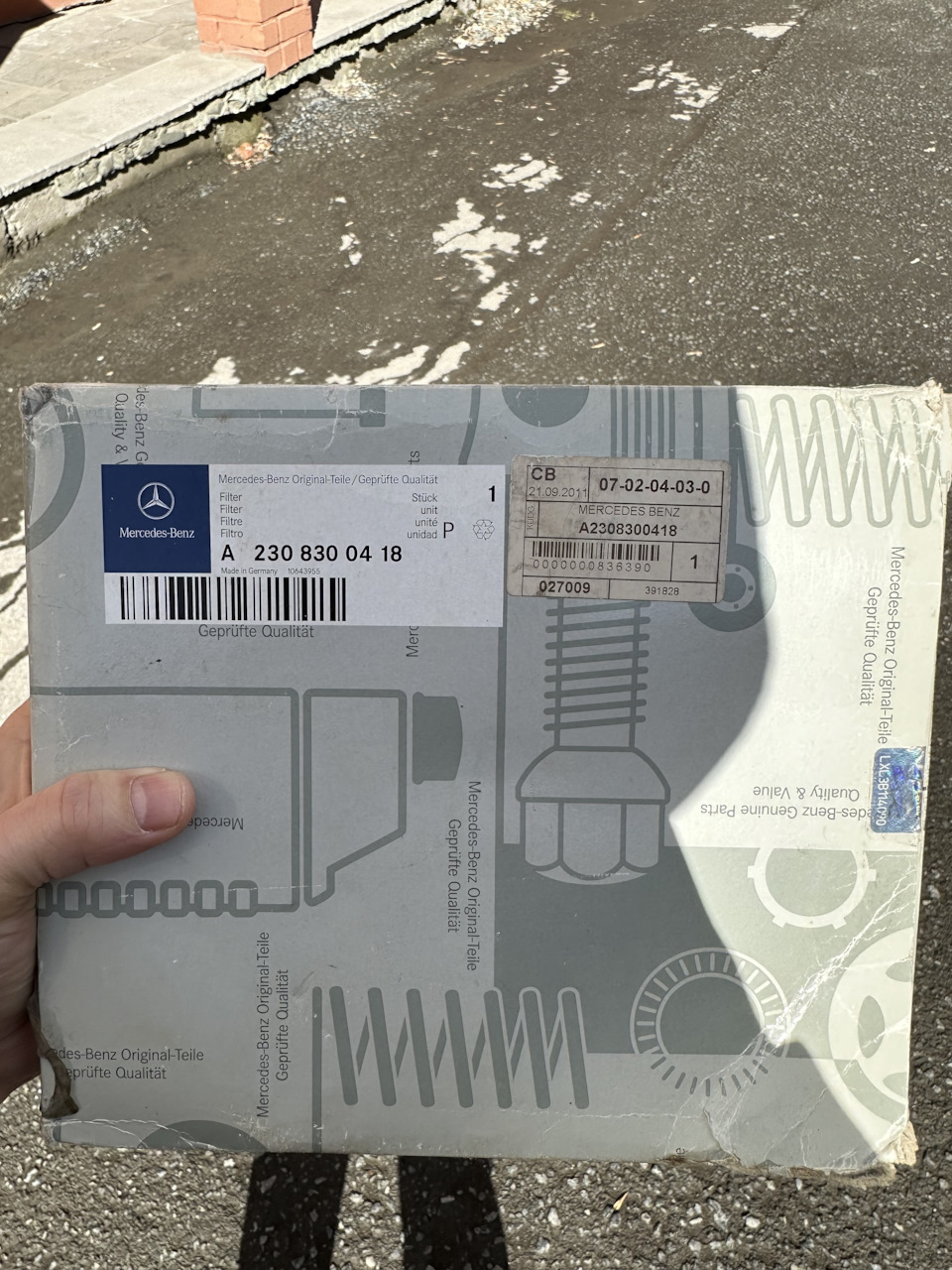 Готовлюсь к ТО и приобрел оригинальную капсулу времени — Mercedes-Benz ...