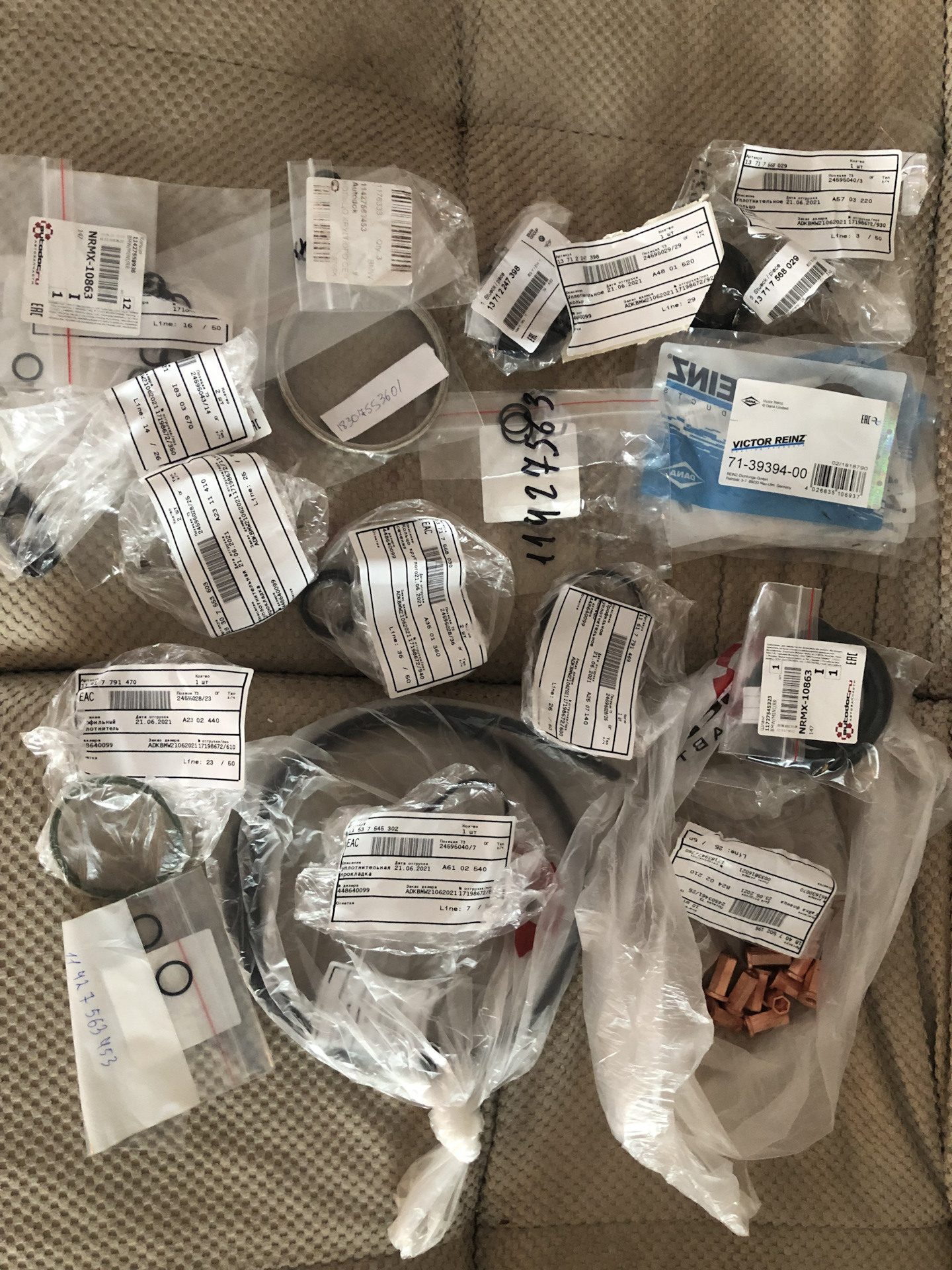 Подготовка к замене турбин — BMW 3 series Coupe (E92), 3 л, 2008 года ...