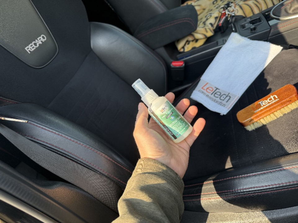 Letech Alcantara cleaner + protector — Subaru Levorg (VM), 2 л, 2018 ...