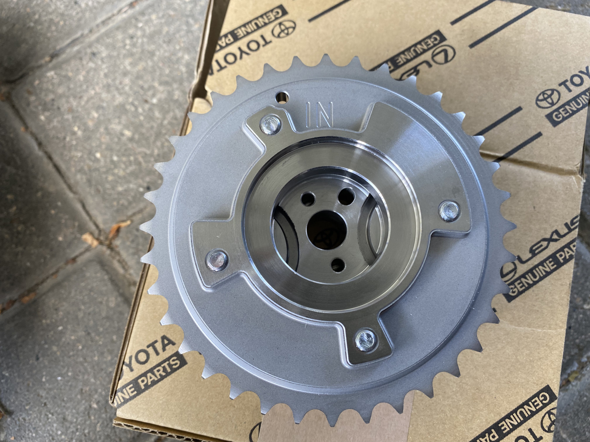 Замена муфты VVTI и МСК — Lexus RX (3G), 2,7 л, 2010 года | поломка ...