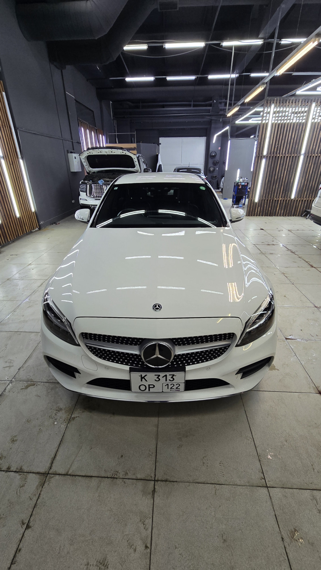 Бронирование морды — Mercedes-Benz C-Class (W205), 1,6 л, 2019 года | тюнинг | DRIVE2