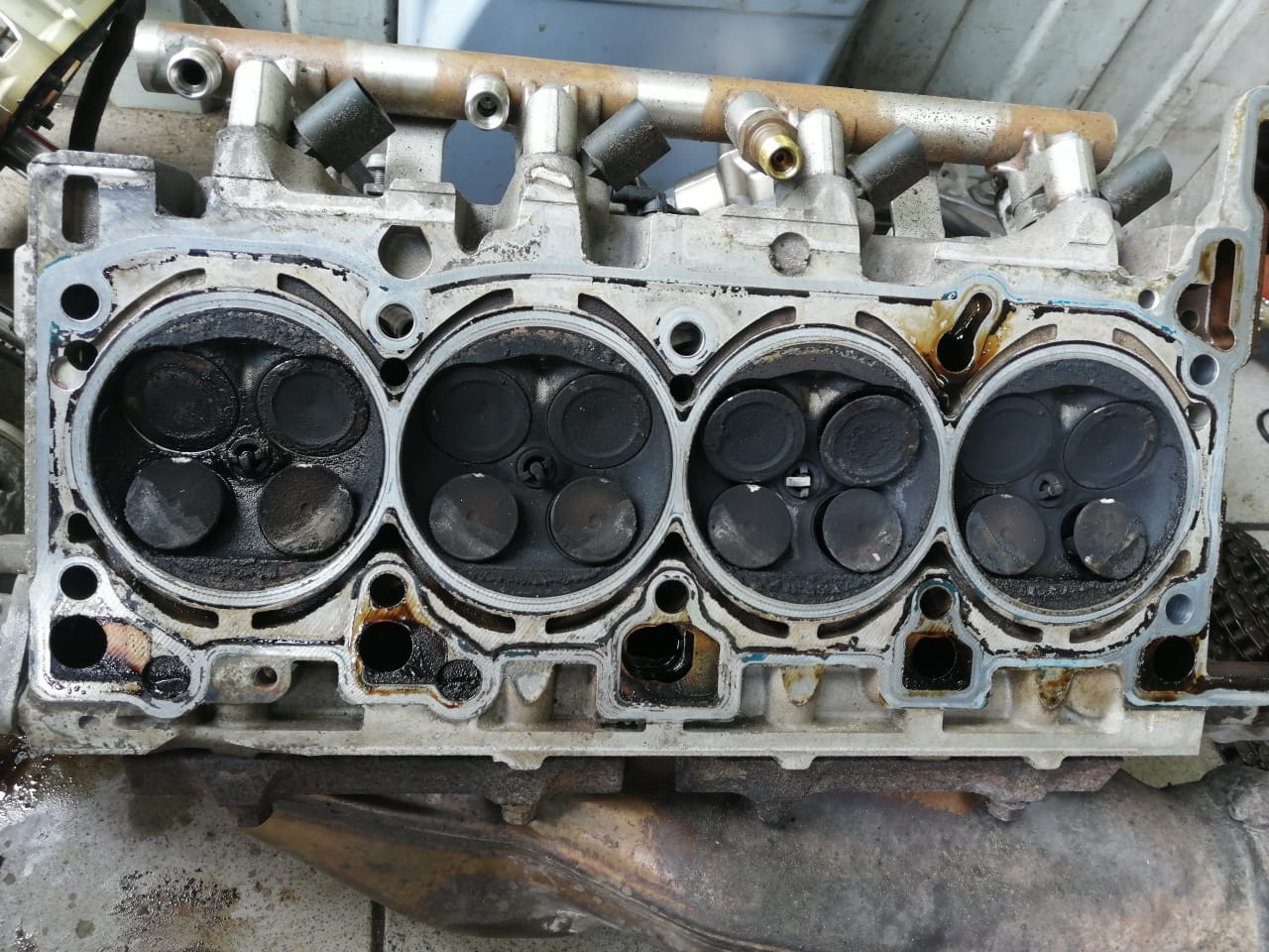 Замена цепей и примеры последствий незамены — Audi A8 (D4), 4,2 л, 2011 ...