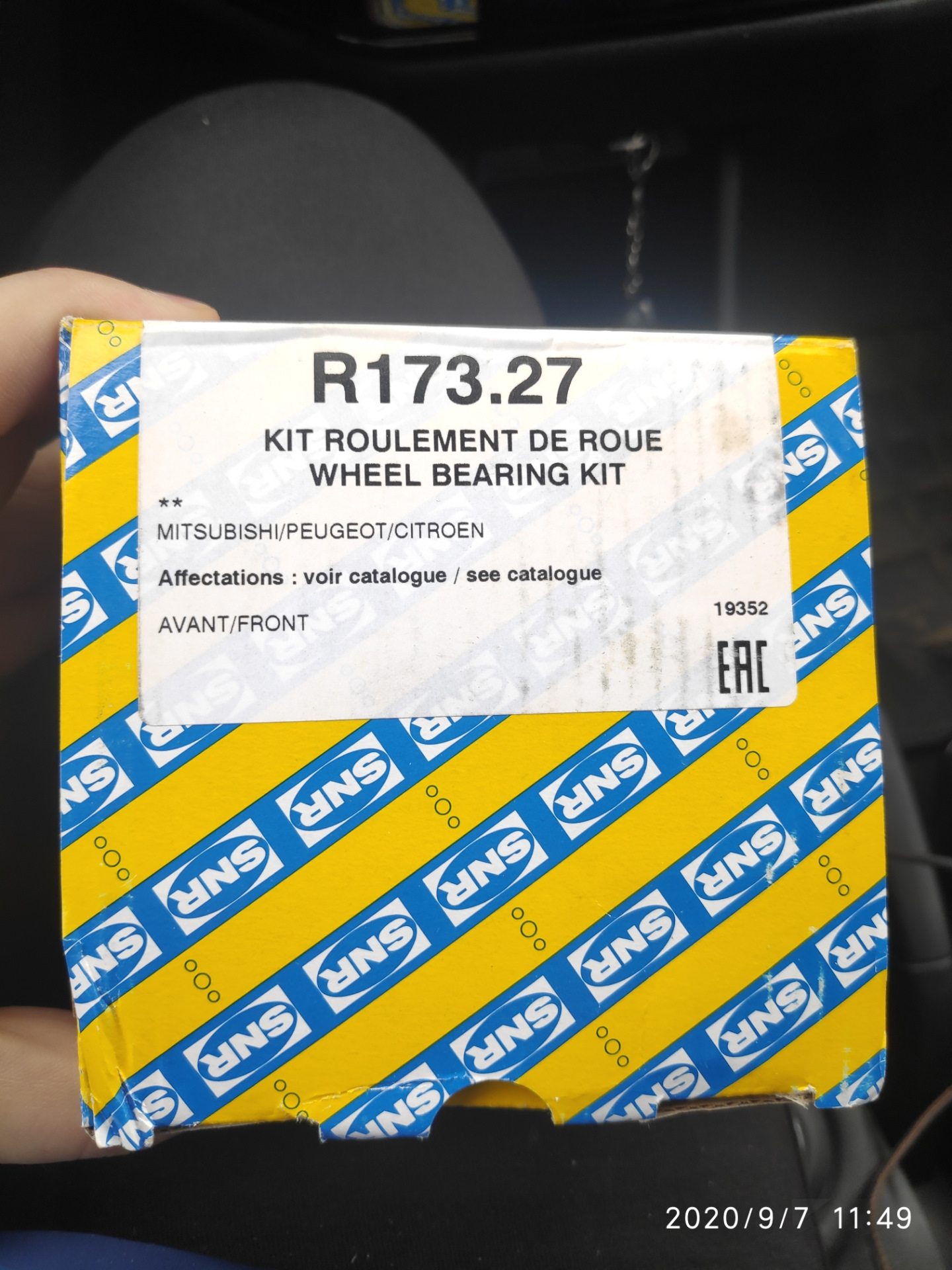 Замена передних ступечных подшипников — Mitsubishi Outlander (3G), 2,4 ...