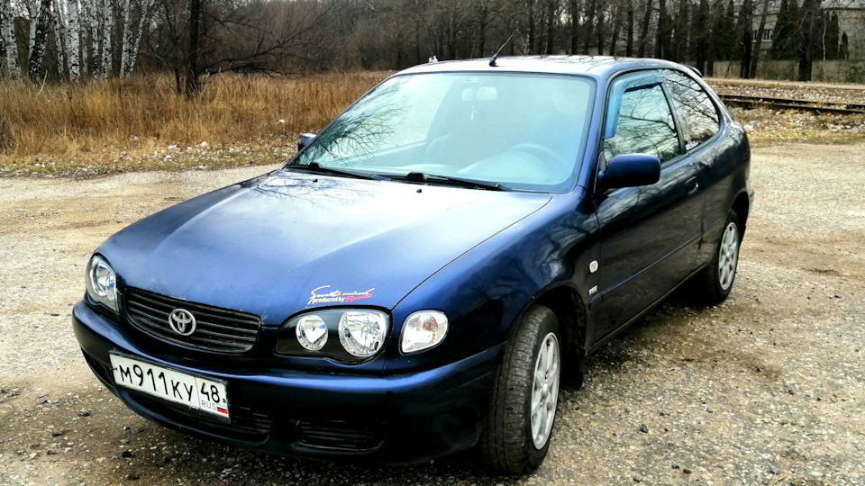 Toyota Corolla (110) 1.4 бензиновый 2001 | E110 Рест на DRIVE2