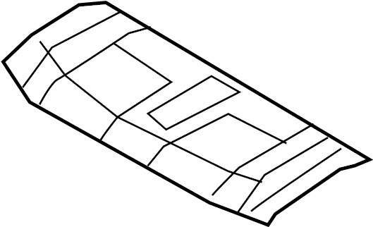 747724CL0A Теплозащита глушителя X-trail 2021 NISSAN INFINITI ...