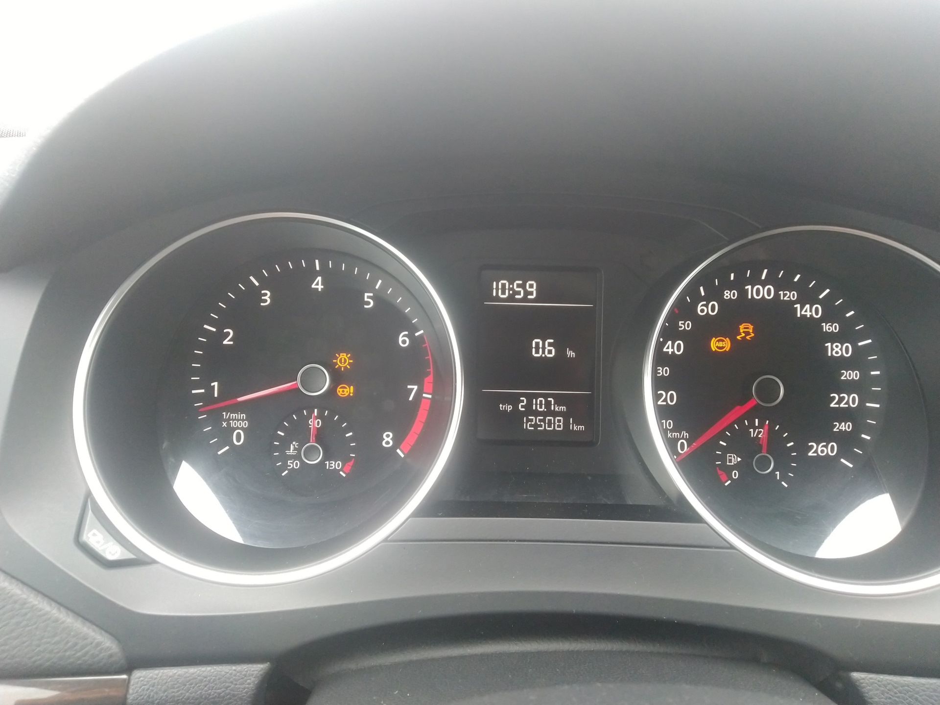 Гирлянда ошибок. 00290 и 01316 — Volkswagen Jetta VI, 1,6 л, 2015 года ...