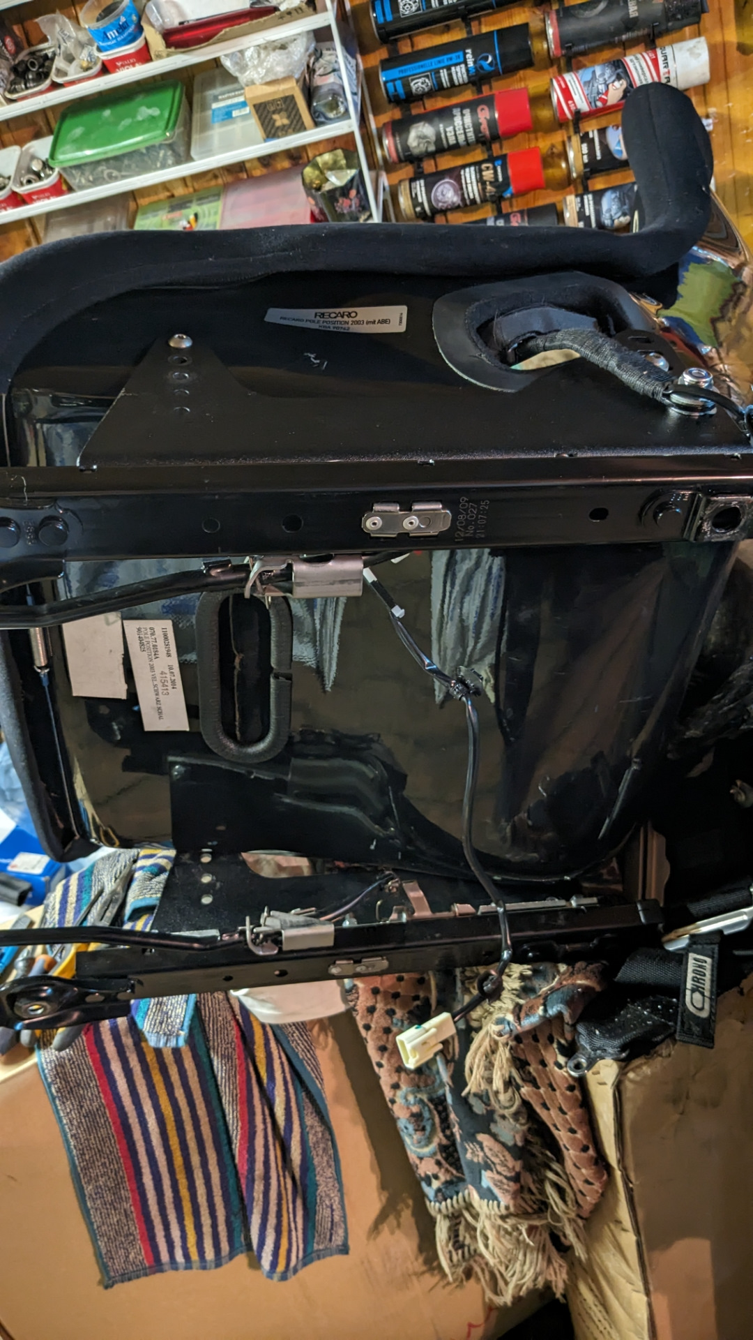 Recaro POLE POSITION ABE в GR86 — Toyota GR86, 2,4 л, 2022 года ...