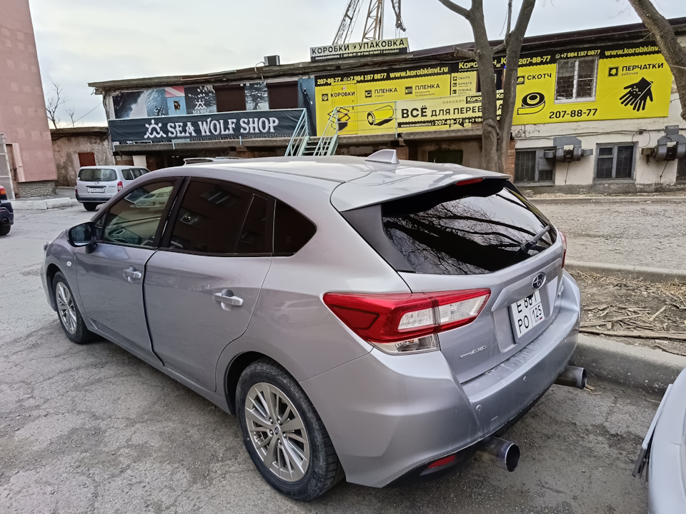 Тонировка — Subaru Impreza (GK/GT), 1,6 л, 2019 года | тюнинг | DRIVE2