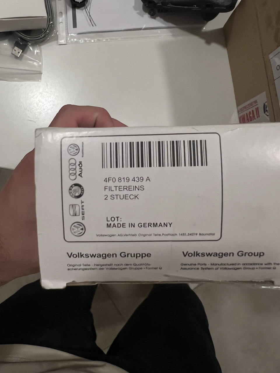 Первое ТО после покупки — Audi A6 Avant (C6), 3 л, 2007 года | плановое ...