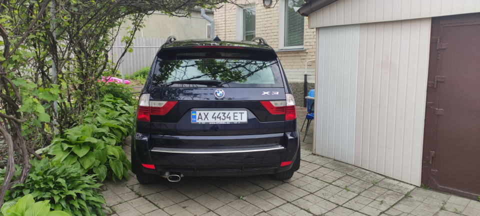Брызговики — BMW X3 (E83), 2 л, 2009 года | стайлинг | DRIVE2