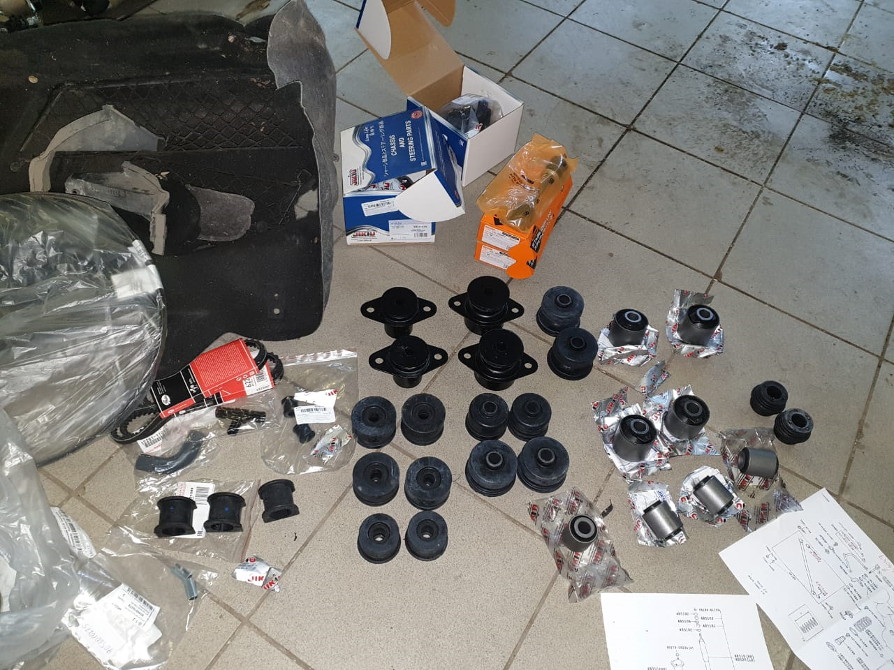 Реставрация 2 — Toyota Land Cruiser 100, 4,2 л, 2004 года | визит на ...