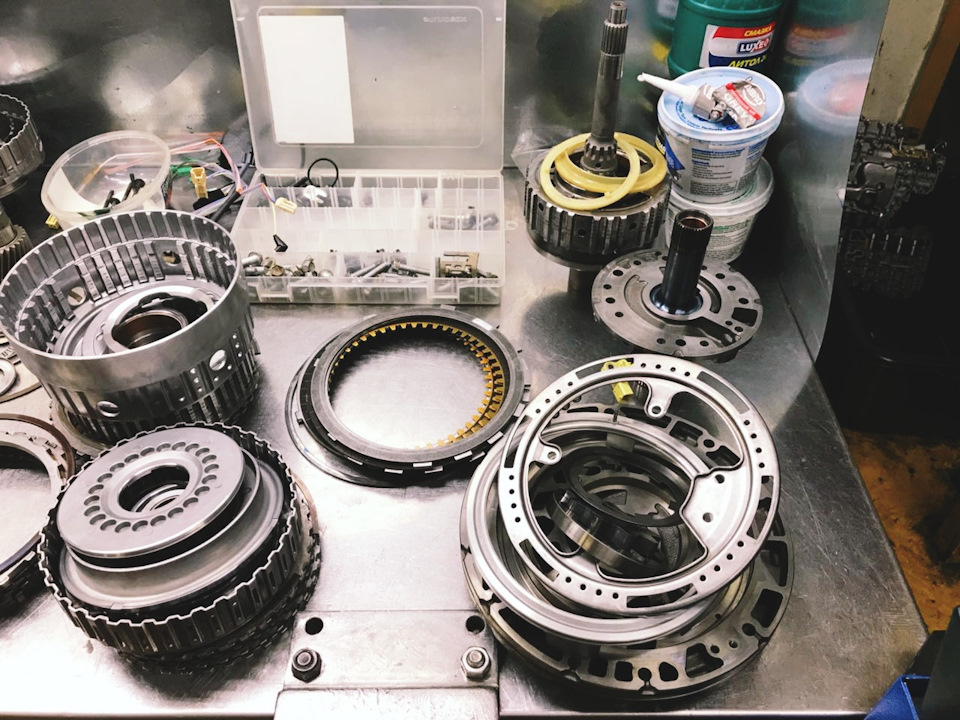 Ремонт АКПП 09D (TR60-SN, Aisin) на Volkswagen Touareg. — ZFCENTER на ...