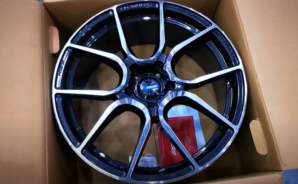 Прикупил на лето японские диски Rays Gram Light Azure 57ANA 19" — BMW 5 ...