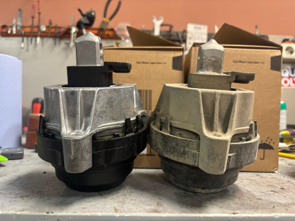 Опоры двигателя и масло заднего редуктора — BMW 5 series Touring (G31 ...