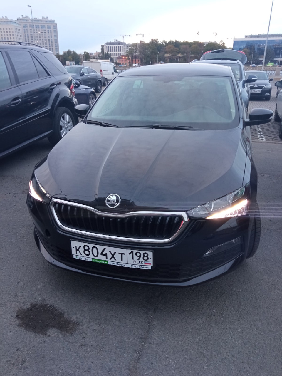 Небольшие наблюдения — Skoda Rapid (2G), 1,6 л, 2021 года | наблюдение ...