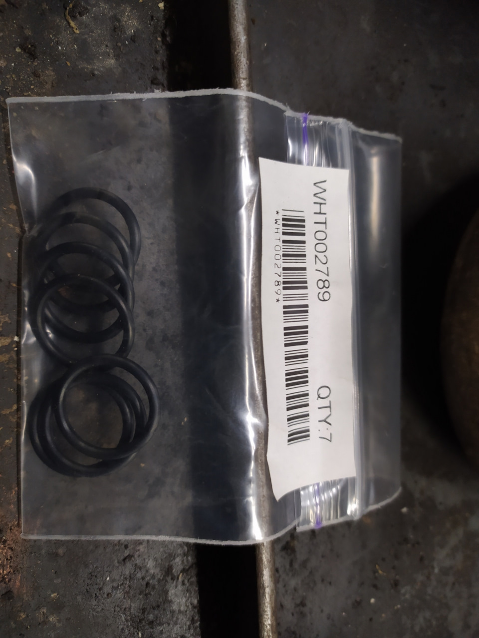 WHT002789 Кольцо уплотнительное (14,8х1,9) / VAG | Запчасти на DRIVE2