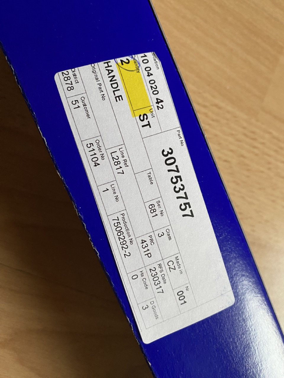 30753757 ручка Volvo | Запчасти на DRIVE2