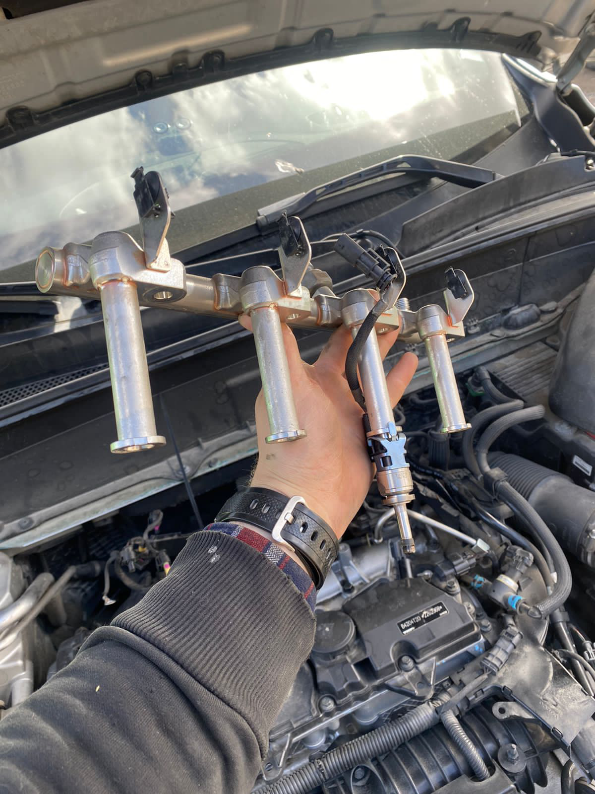 Замена форсунок или жизнь без check engine. — Volvo XC90 (2G), 2 л ...