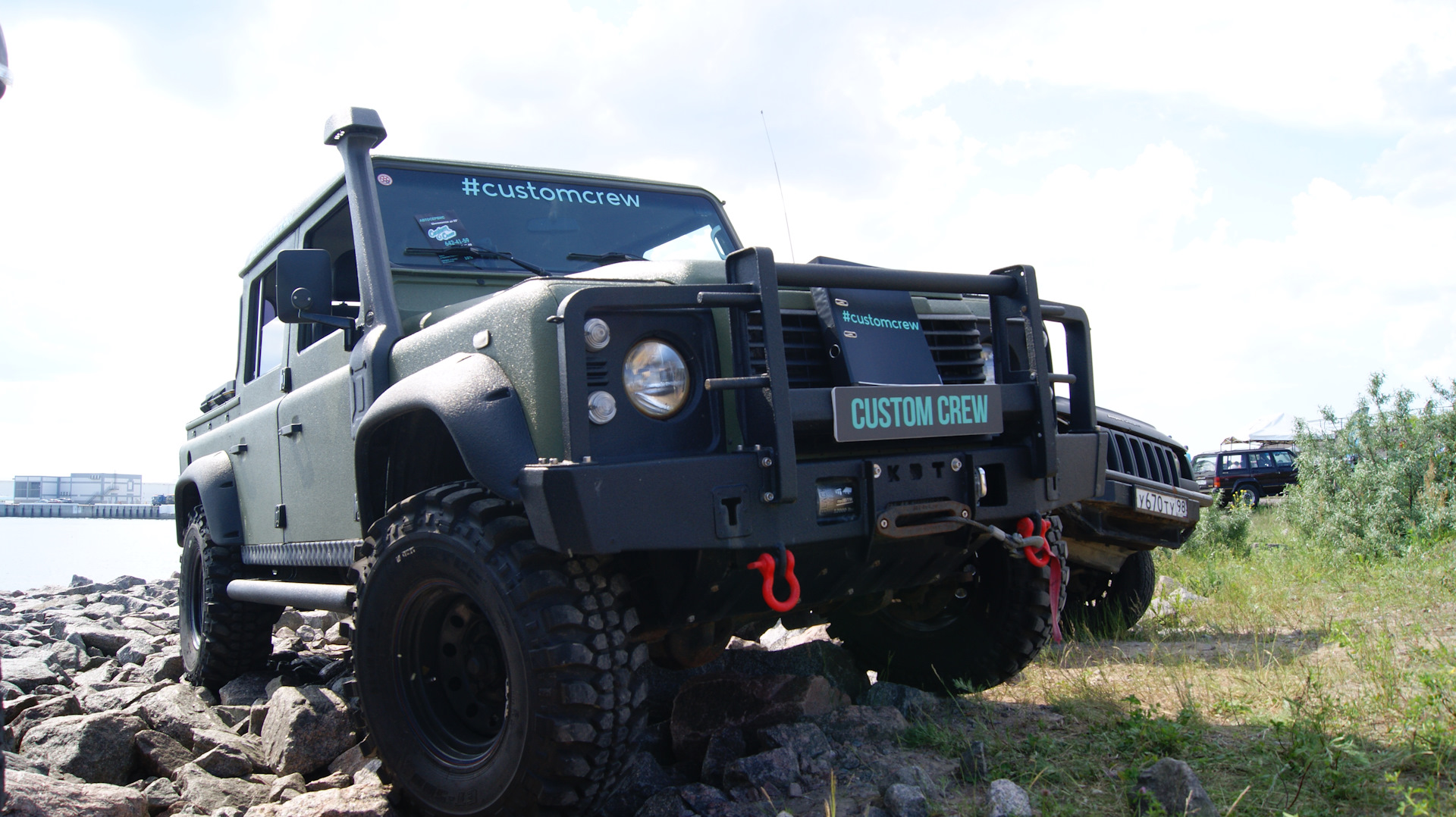RoadSidePicnic — Land Rover Defender (L315/L316), 2,2 л, 2013 года | встреча | DRIVE2