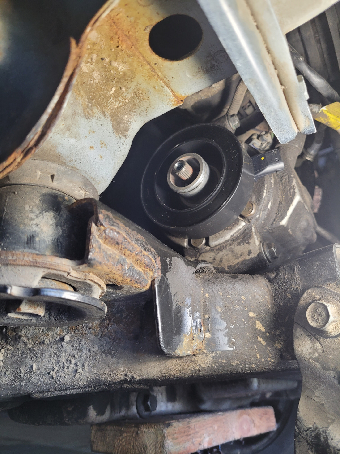 ️Замена электромагнитной муфты компрессора кондиционера & масла в ...