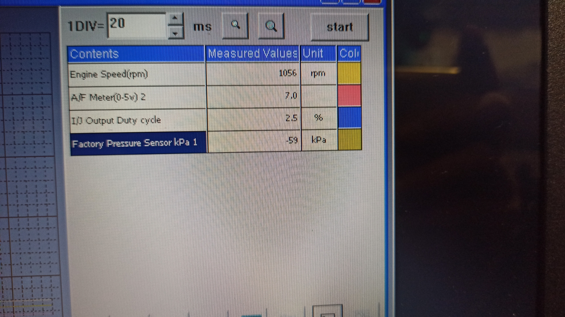 Map дле Greddy Ultimate — Toyota Chaser (100), 2,5 л, 2001 года ...