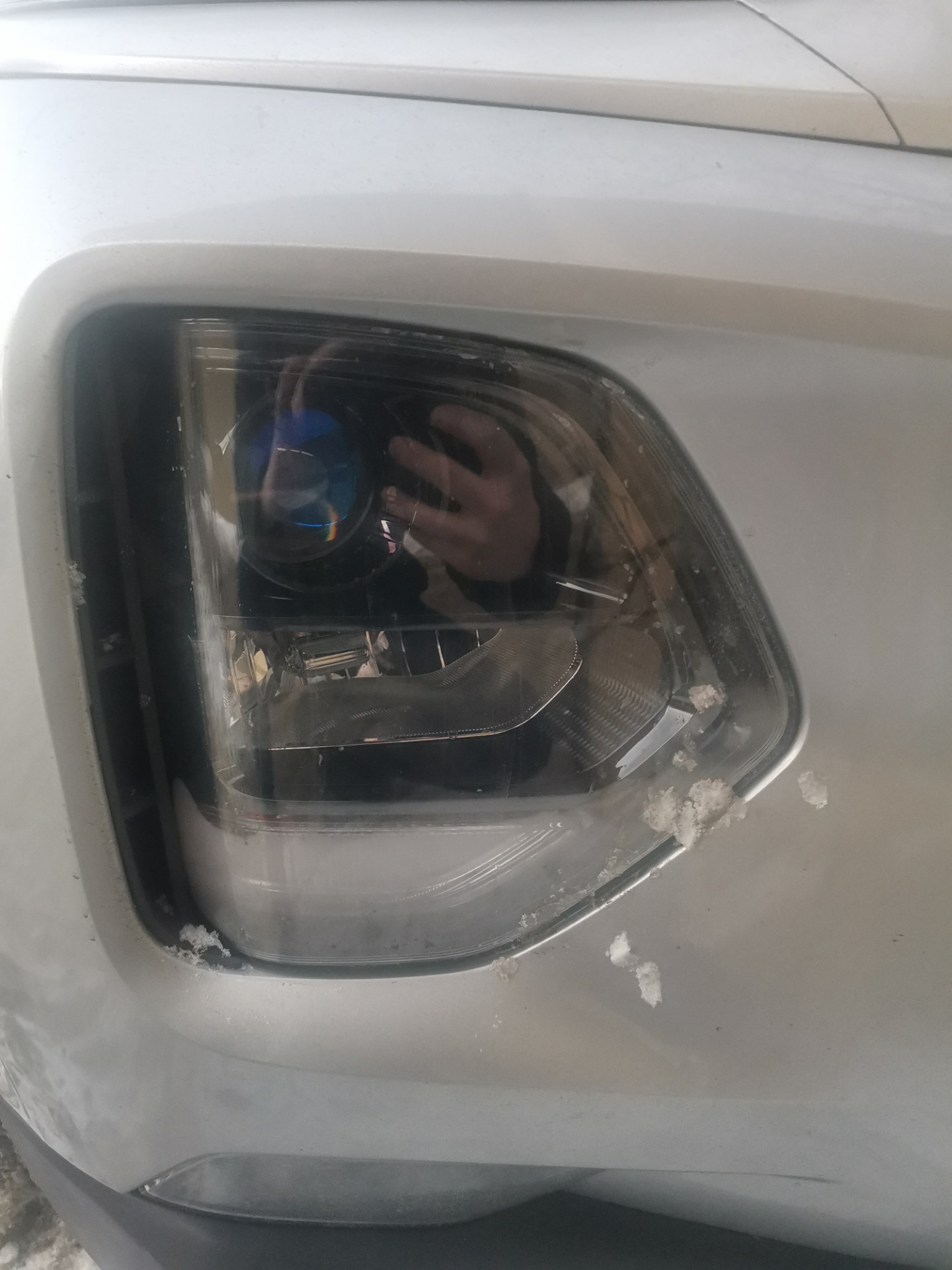 Фары — Hyundai Santa Fe (4G), 2,4 л, 2020 года | тюнинг | DRIVE2