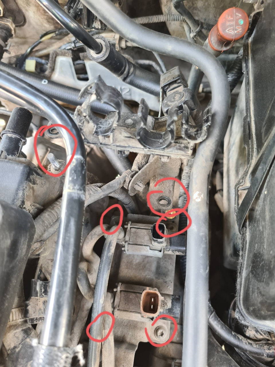 Ошибка P0661 и замена электромагнитного клапана — Mazda 3 (2G) BL, 2 л ...