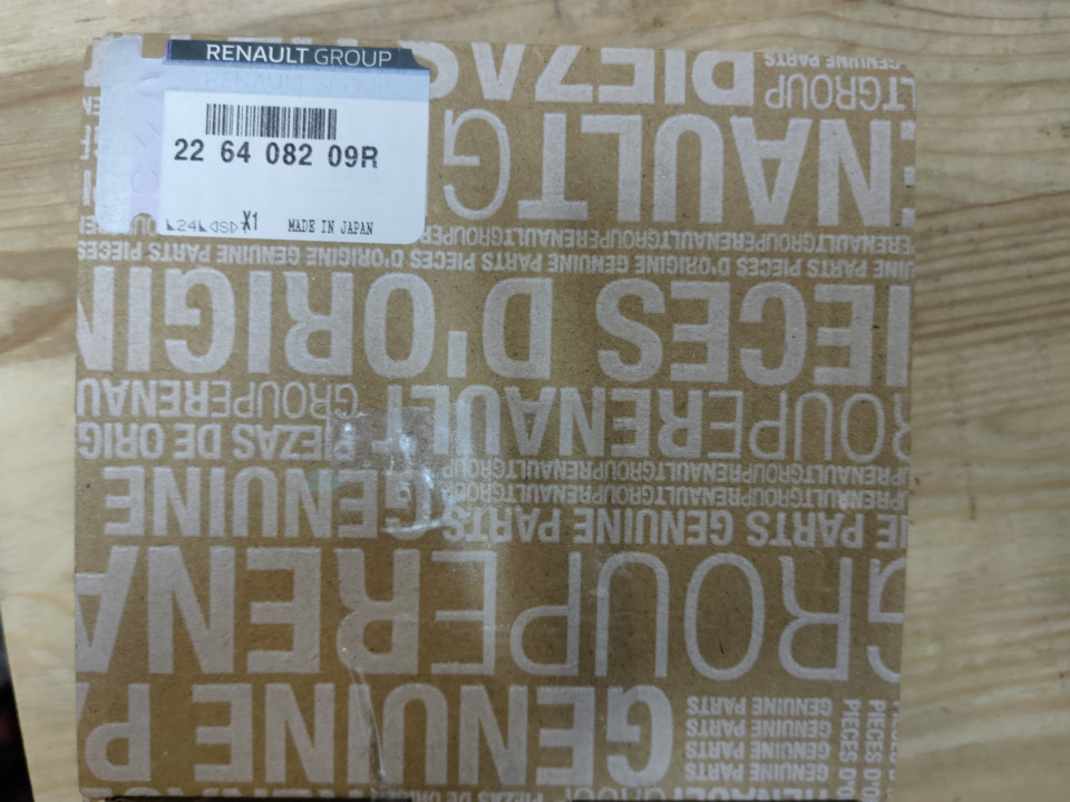 Датчик температуры выхлопных газов 1,5 dci 226408209R на Renault Grand ...