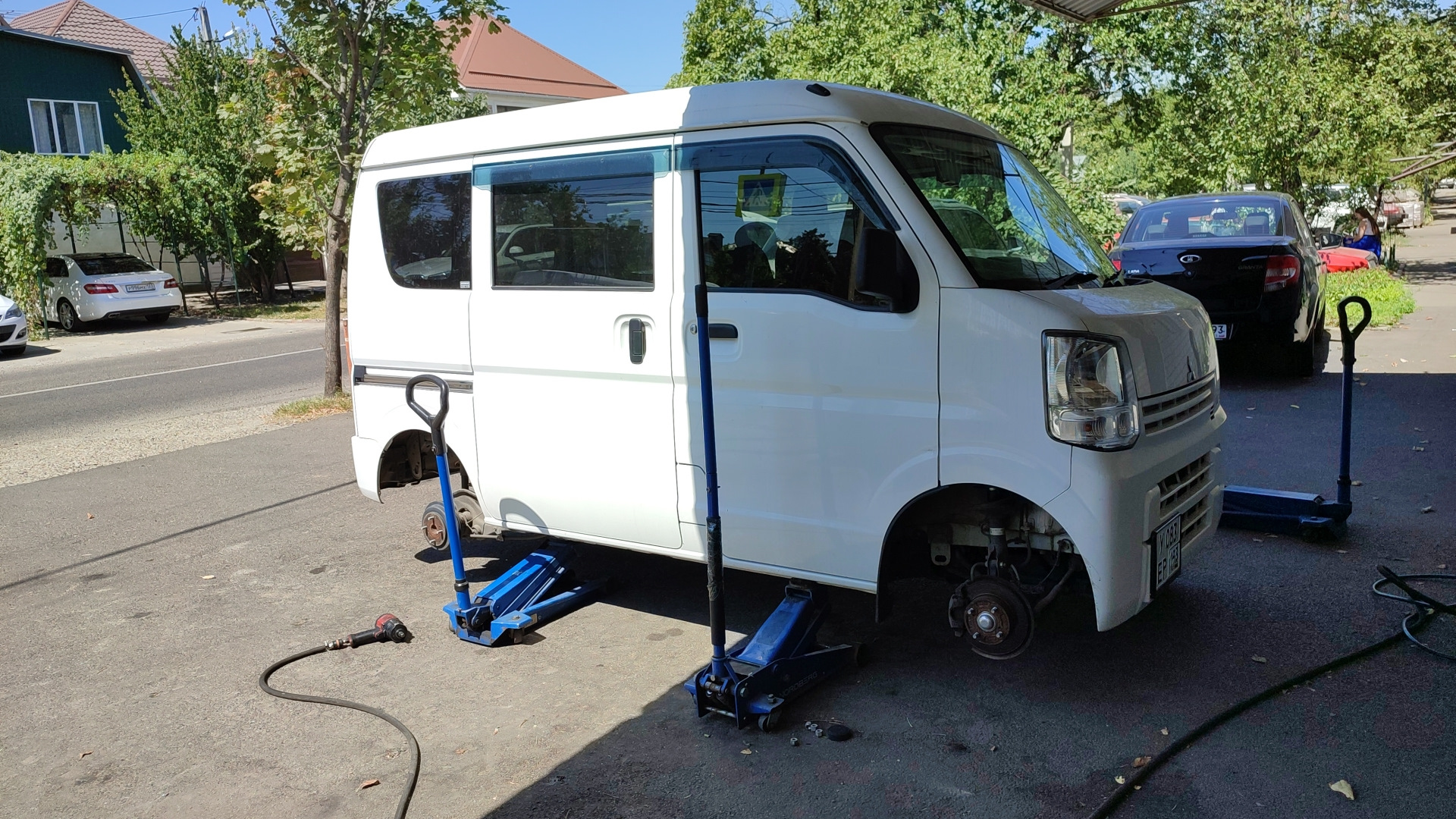 Замена резины. Вопрос про сход-развал — Suzuki Every (DA17), 0,7 л ...