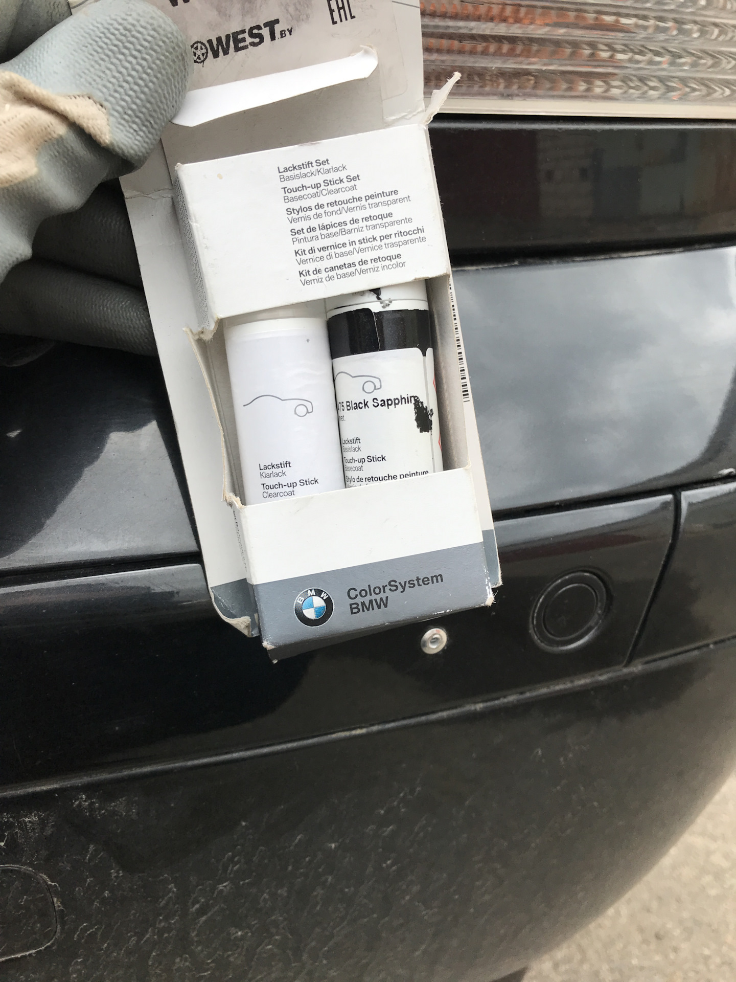 Замена парктроников — BMW 7 series (E65/E66), 4,4 л, 2004 года | своими ...