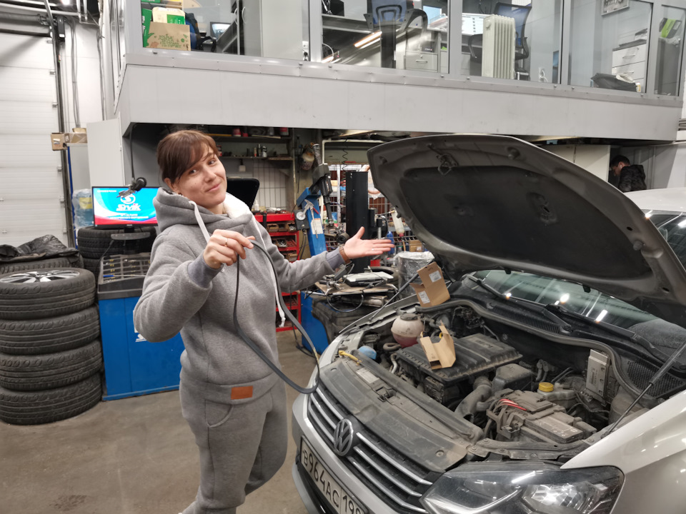 Научилась менять ремень генератора на своем поло — Volkswagen Polo ...