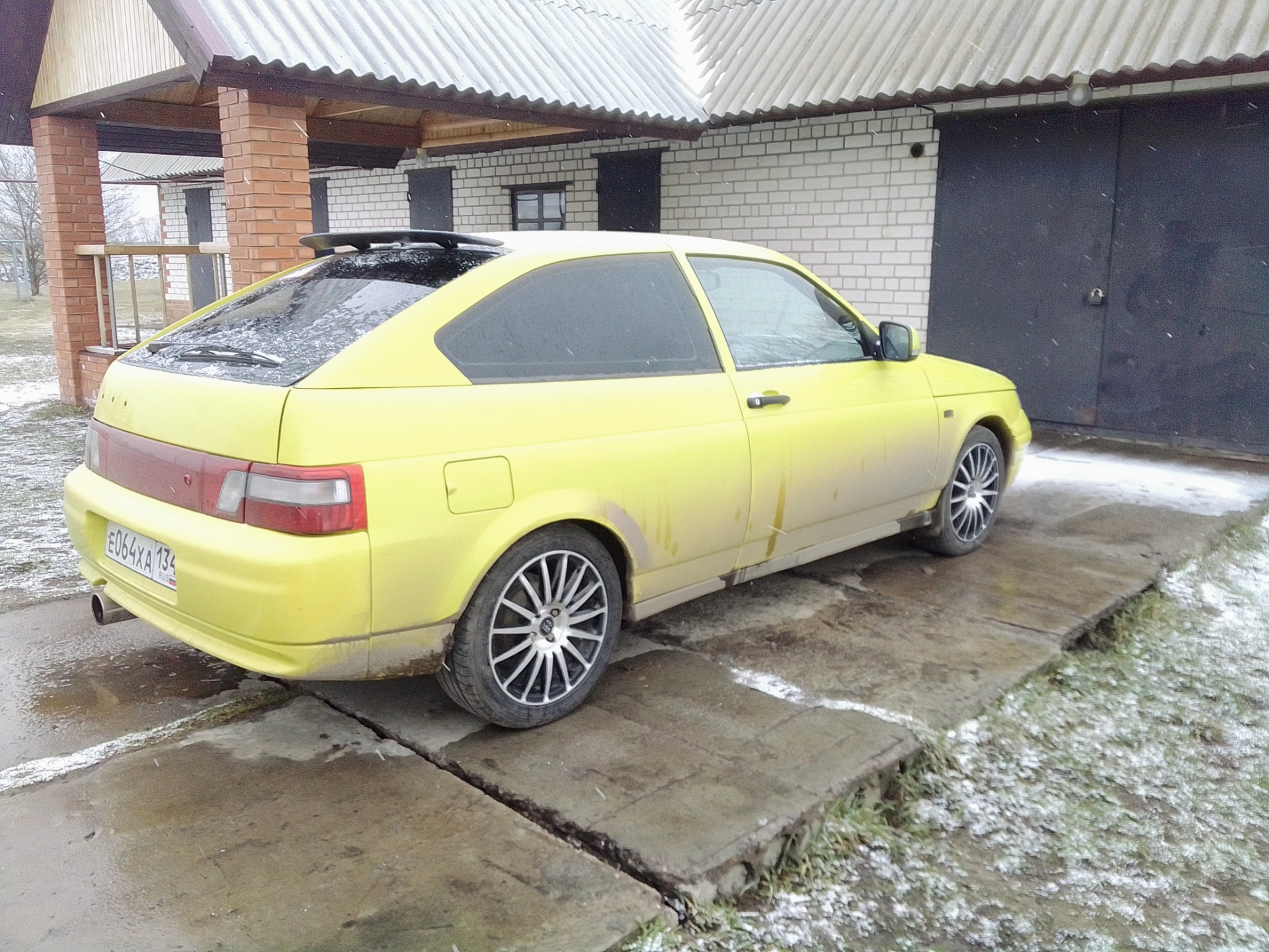 Колеса с гранты спорт на купе — Lada 112 Coupe, 1,6 л, 2007 года ...