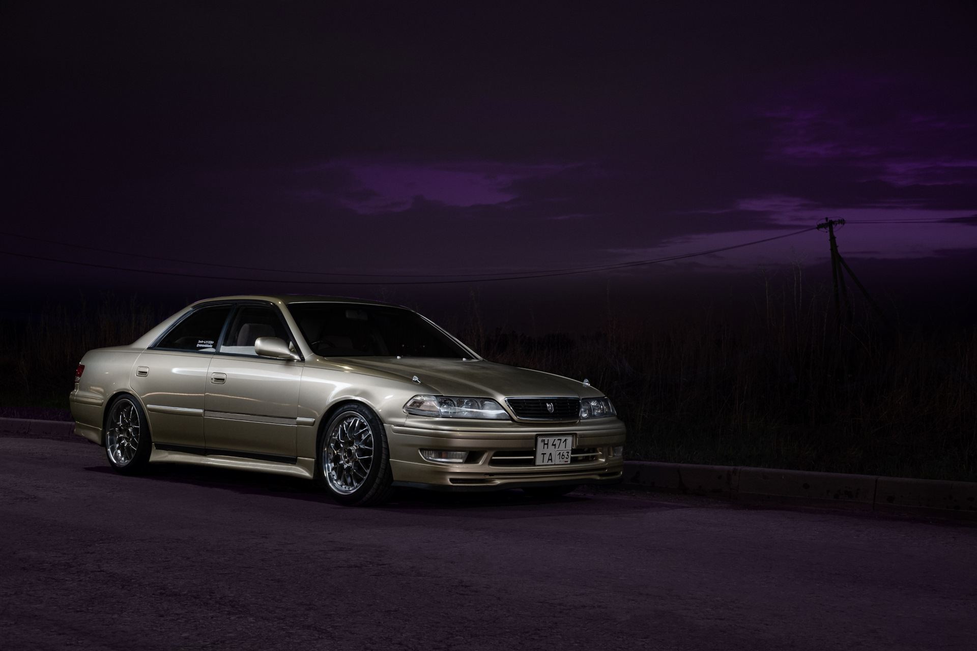 Интересное фото | Ofion.official x RomanDalooka — Toyota Mark II (100), 2 л, 1999 года ...