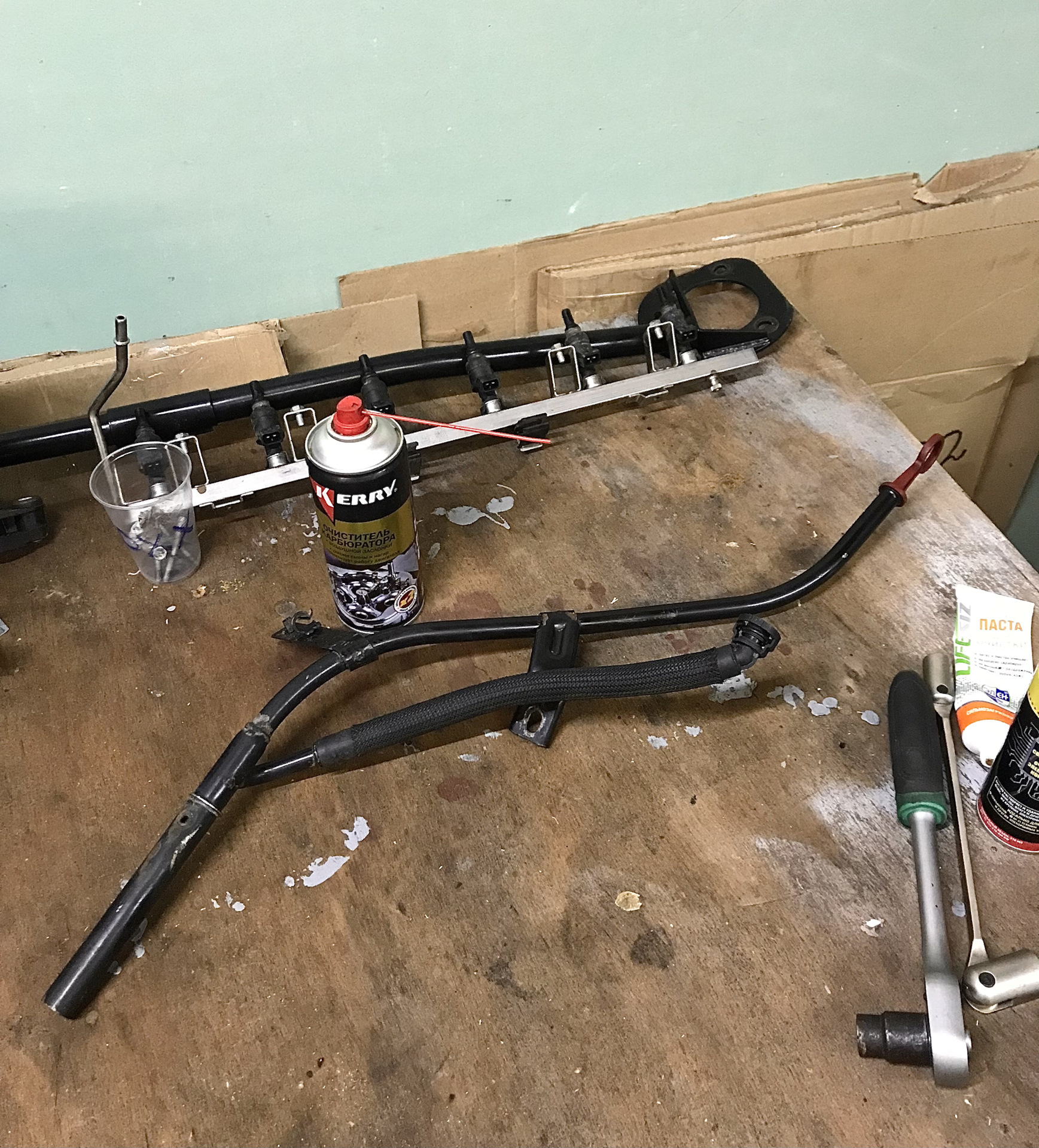 Профилактика впуска, небольшое т/о — BMW 3 series (E46), 2,5 л, 2002 ...