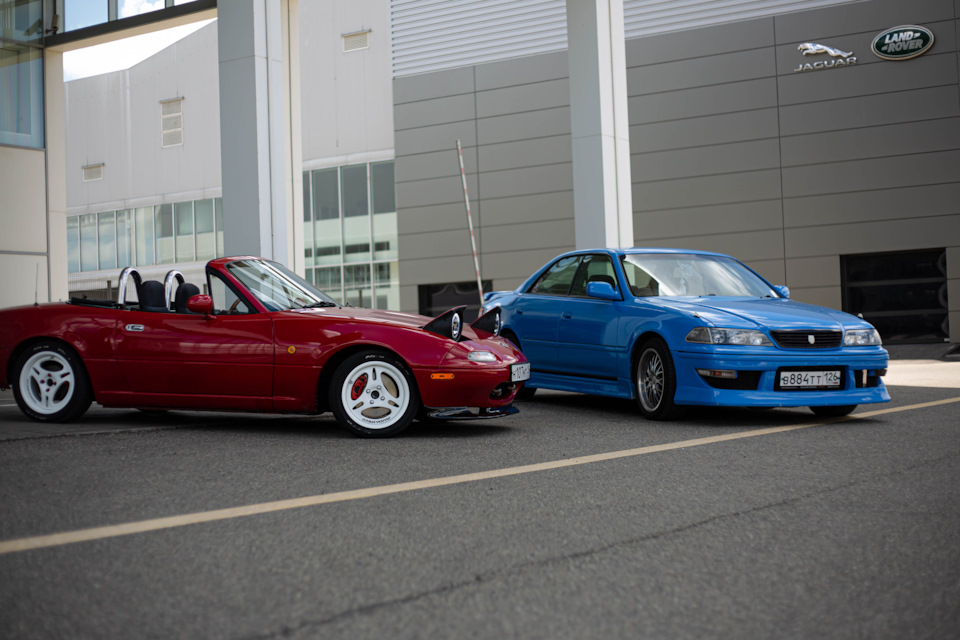 Toyota Mark II & Mazda Miata NA — DRIVE2