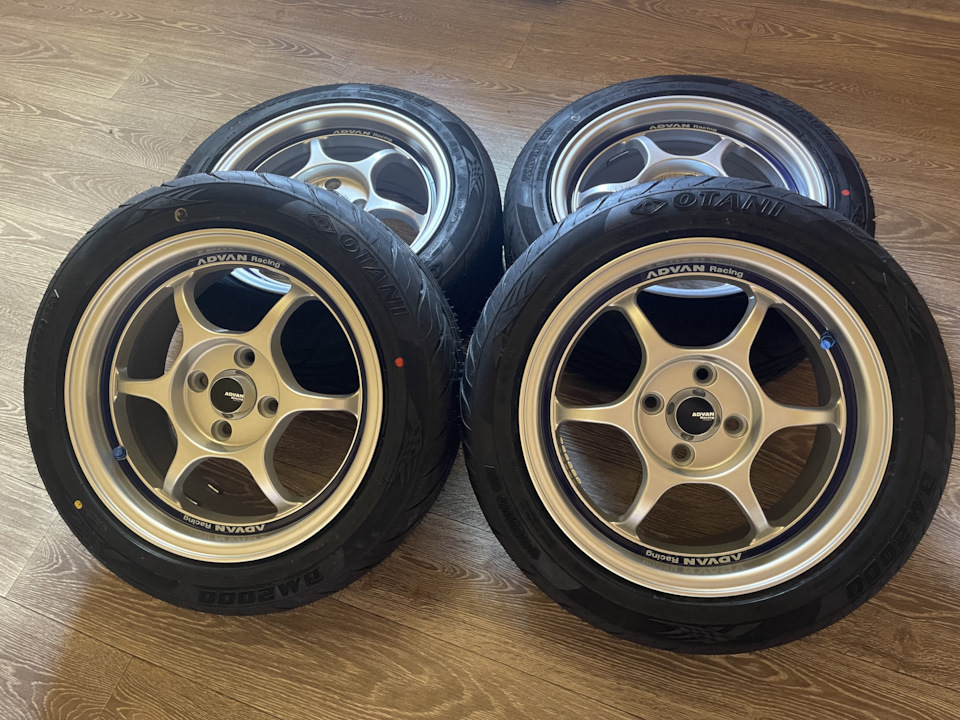 [67] ADVAN Racing RG + Otani BM2000 — Toyota Starlet (90), 1,3 л, 1998 года | колёсные диски ...