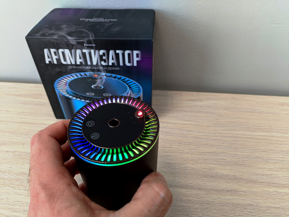 Умный ультразвуковой ароматизатор Grommie с подсветкой и звездным небом (2025) — Lada Гранта ...