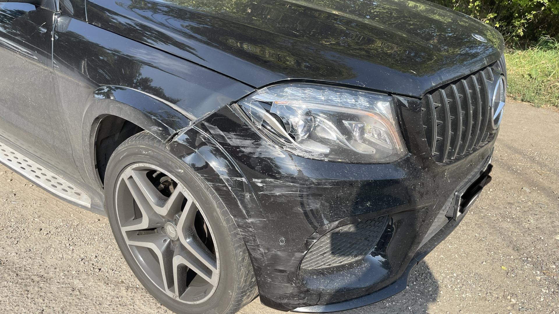 ДТП 30.08 🙁 — Mercedes-Benz GLS (X166), 3,5 л, 2016 года | ДТП | DRIVE2