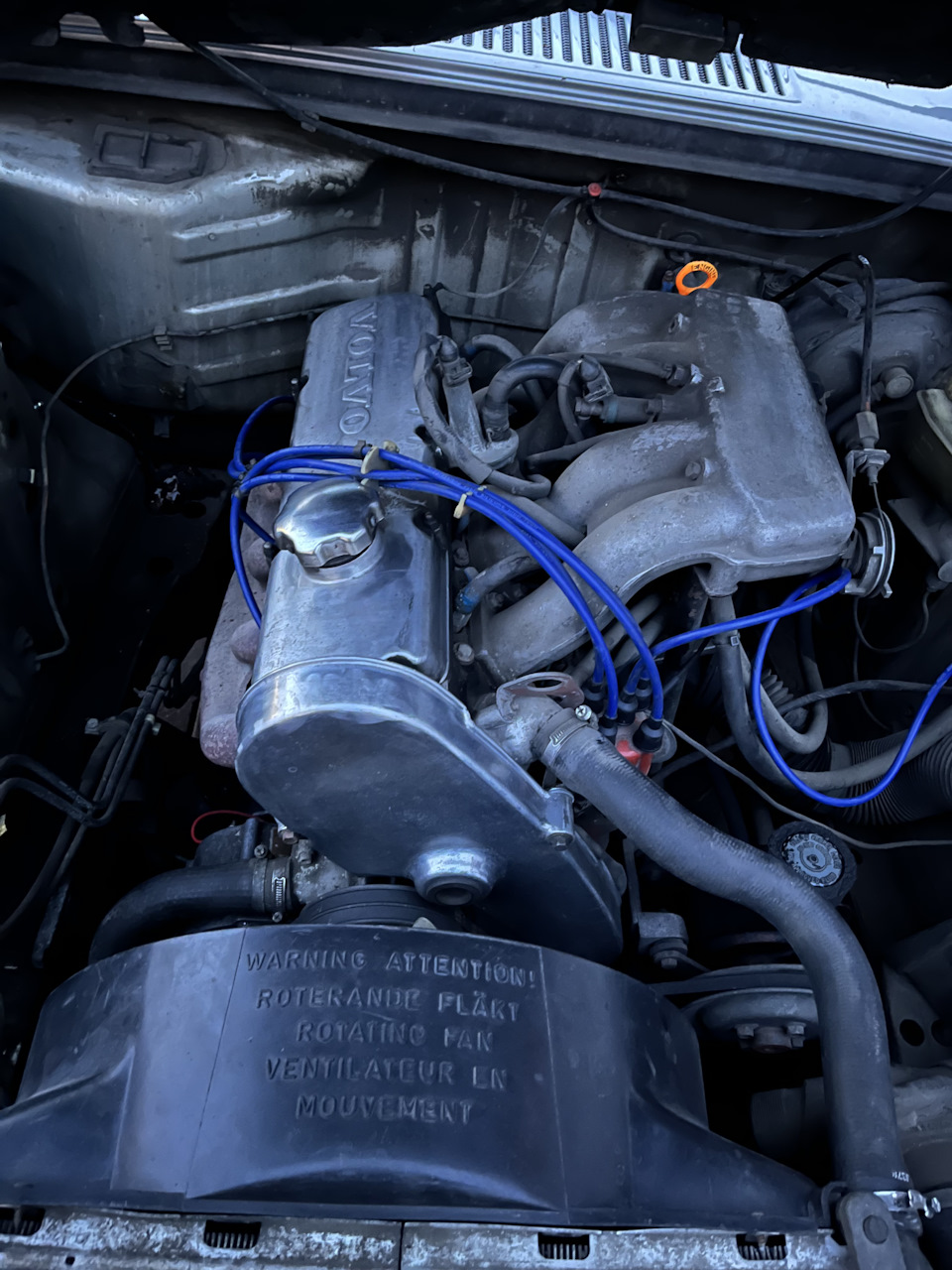 Замена ГРМ (b23e) — Volvo 740, 2,3 л, 1984 года | плановое ТО | DRIVE2