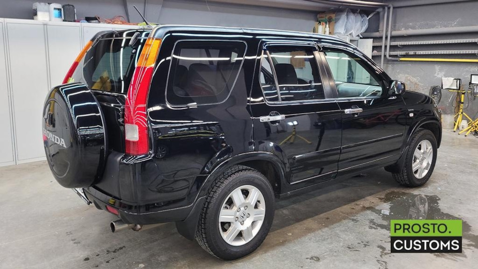 Отполировали — Honda CR-V (RD4/RD5/RD6/RD7), 2 л, 2003 года | просто ...