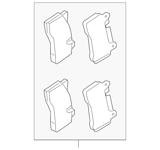 LR016684 КОМПЛЕКТ КРЕПЛ. ТОРМ. КОЛОДОК Jaguar Land Rover | Запчасти на ...