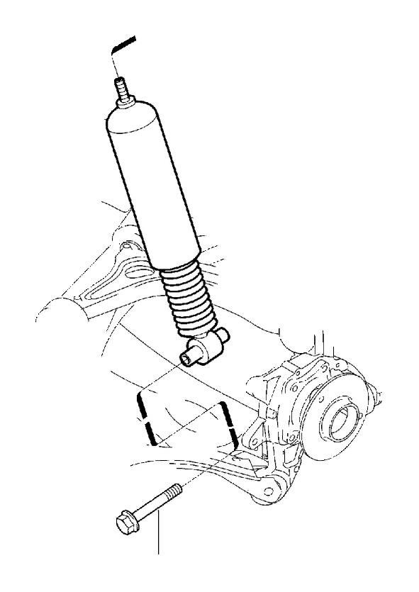 30635776 АМОРТИЗАТОР ЗАД ПРАВ/SHOCK ABSORBER Volvo | Запчасти на DRIVE2