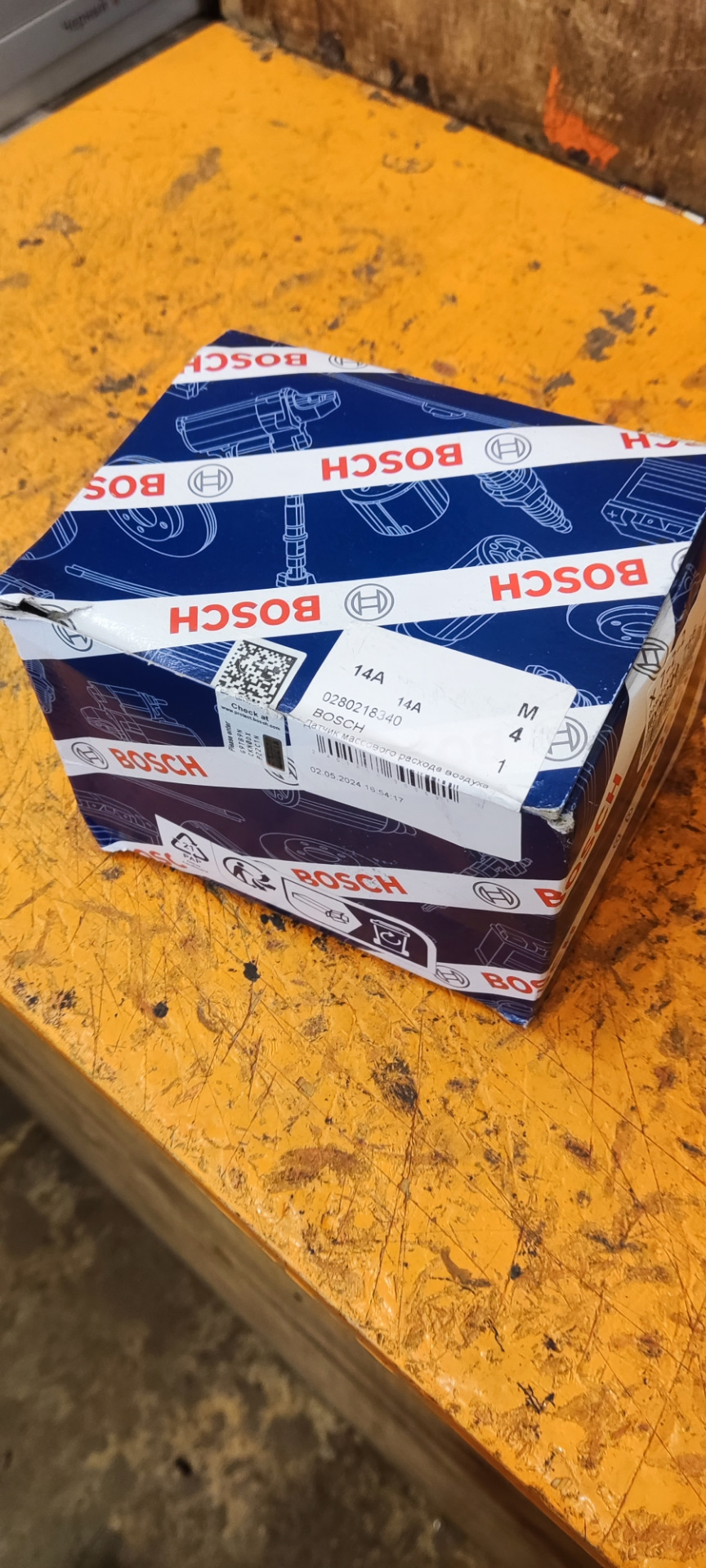 0280218340 Датчик массового расхода воздуха для VW Golf, Audi A4, Skoda ...