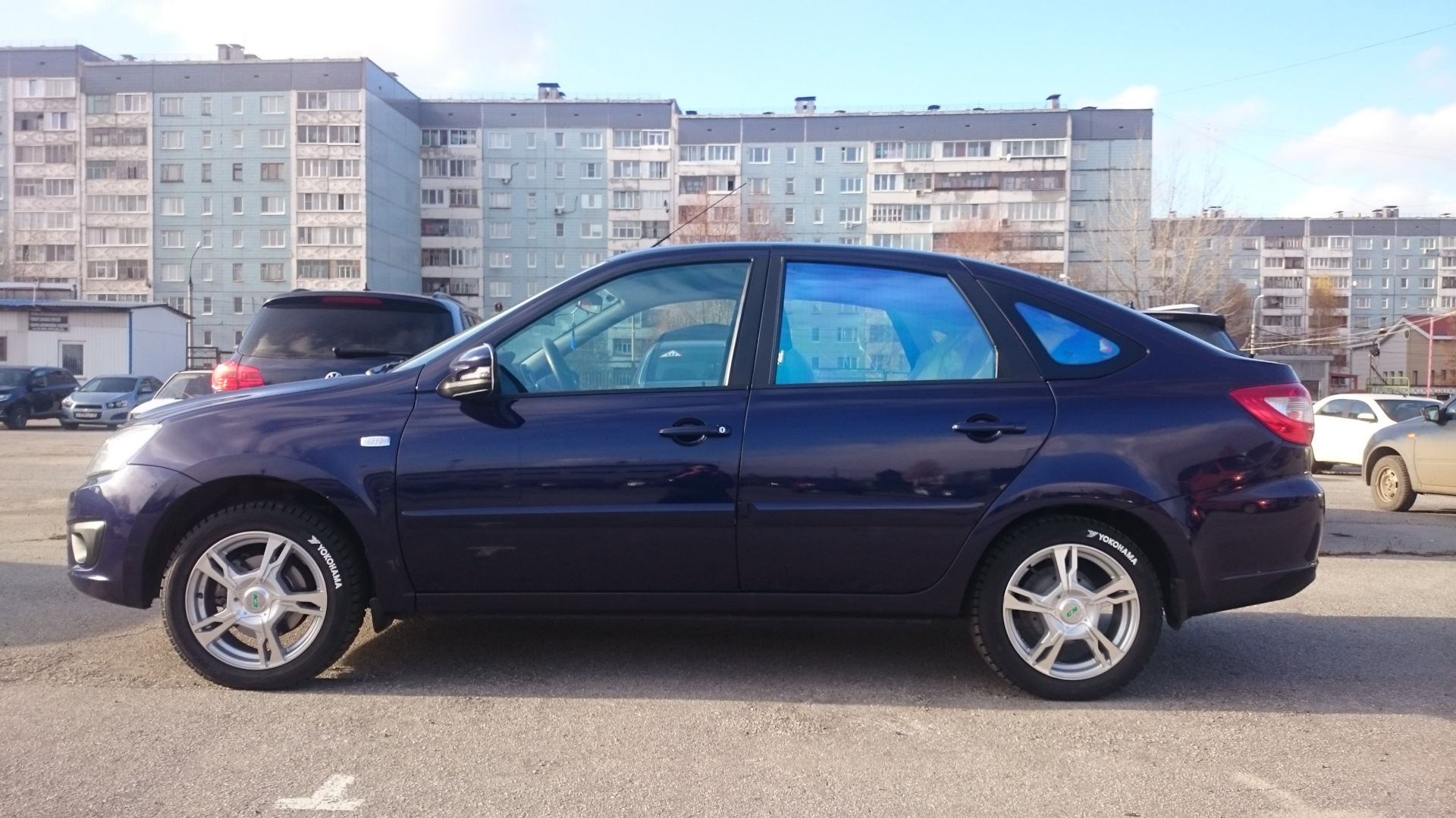 Подвеска LADA Sport (оригинал) — Lada Гранта Лифтбек (1G), 1,6 л, 2014 года | тюнинг | DRIVE2