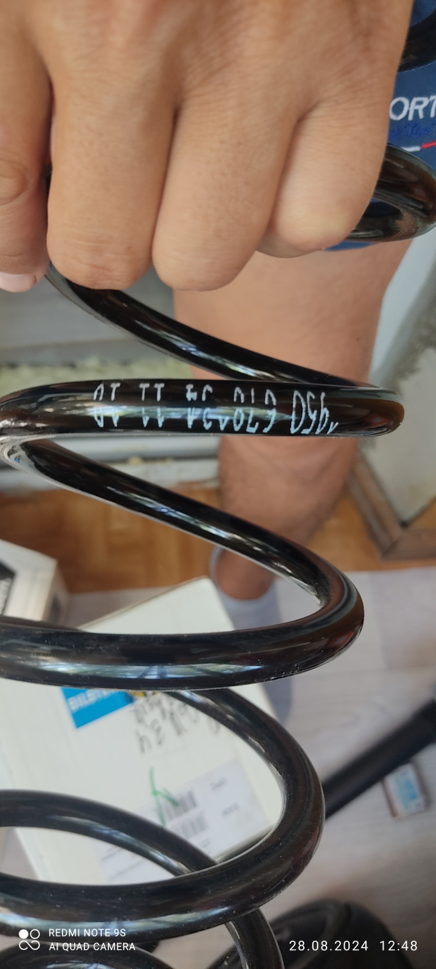 Прикупил в запас пружины Bilstein октавия тур усиленные — Skoda Octavia ...