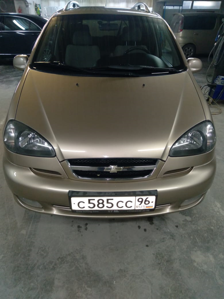 Снова в строю — Chevrolet Rezzo, 1,6 л, 2006 года | кузовной ремонт ...