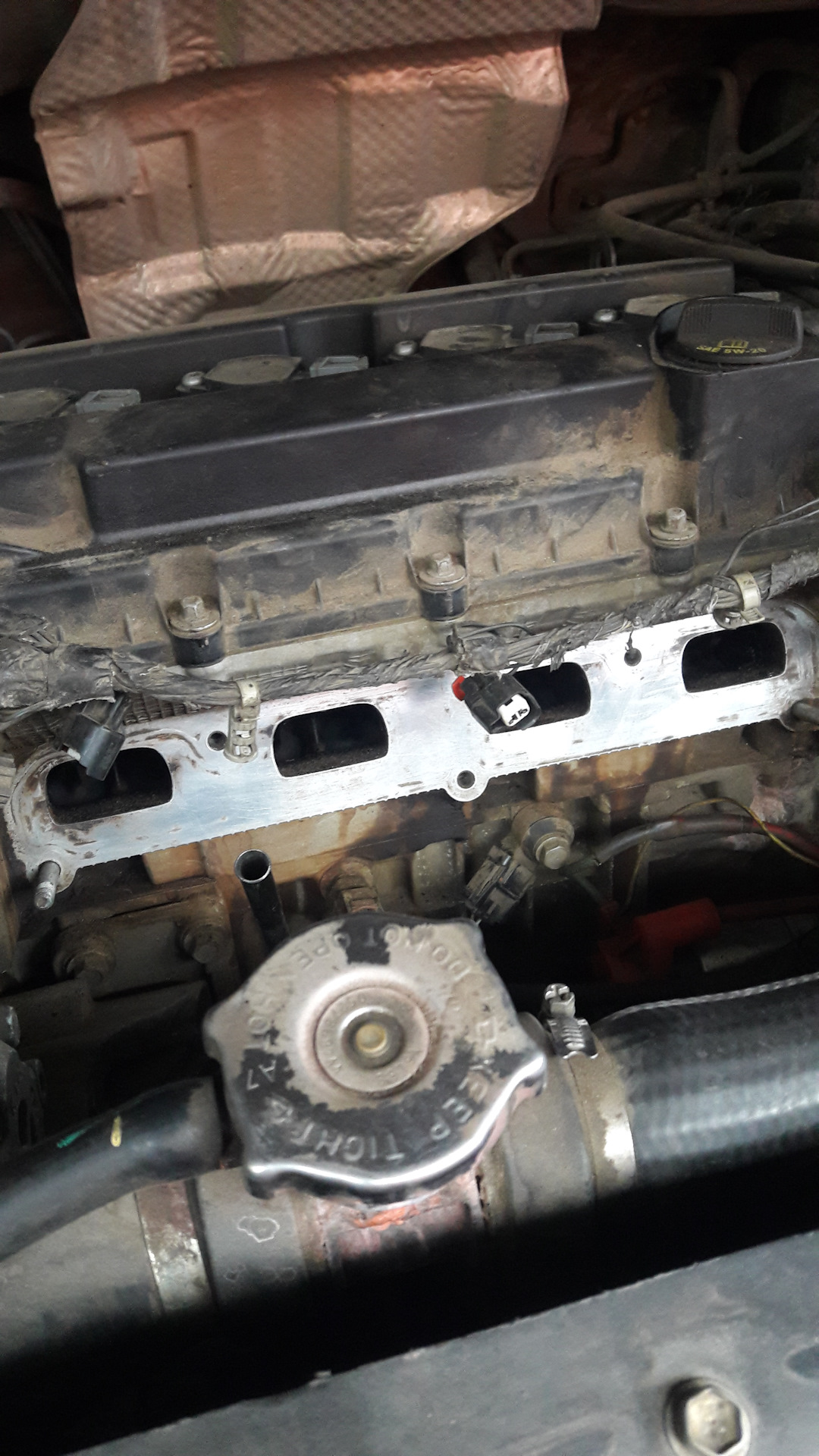 P2017. Заклинивание заслонки впускного коллектор — Dodge Caliber, 2 л ...