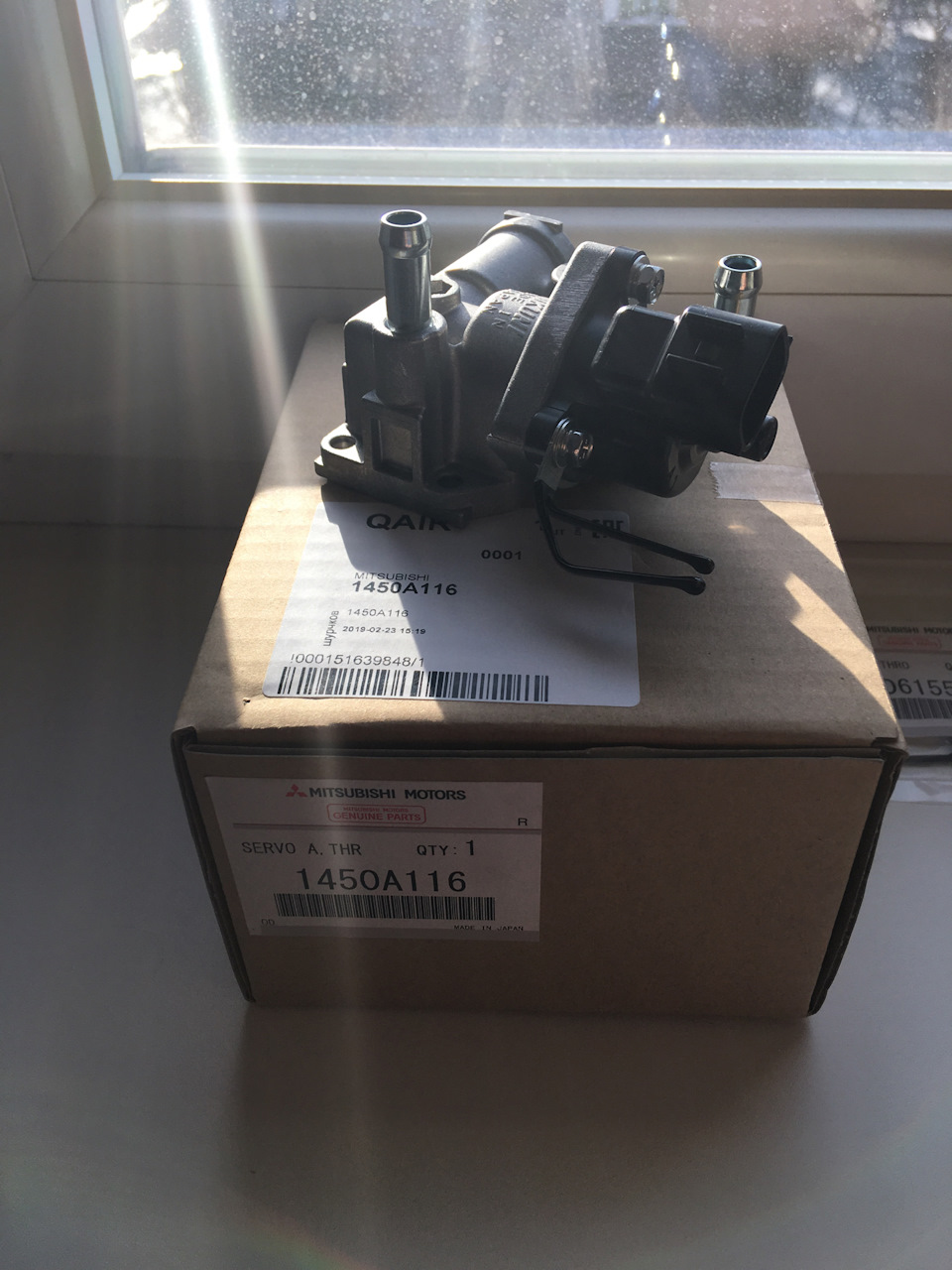 1450A116 Датчик (хода холостого) Mitsubishi | Запчасти на DRIVE2